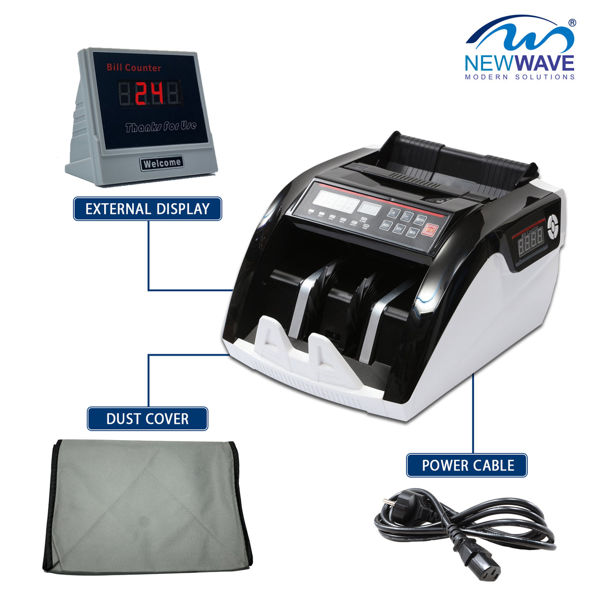 Cash Counting Machine NW-2830 – NewWavePK