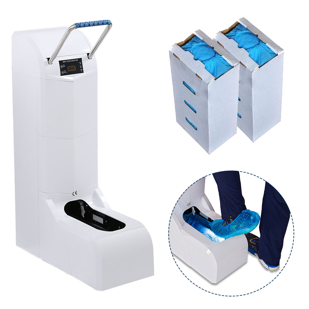 SHOE COVER MACHINE NW-SC-501 Large | Industrial Grade Automatic ...